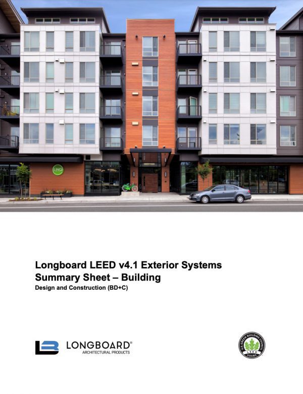 Quality Systems & LEED - Longboard Architectural Products