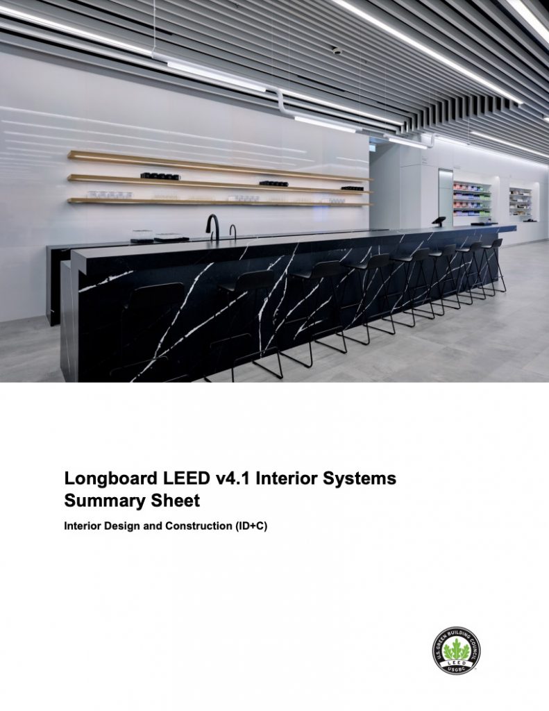 Quality Systems & LEED - Longboard Architectural Products