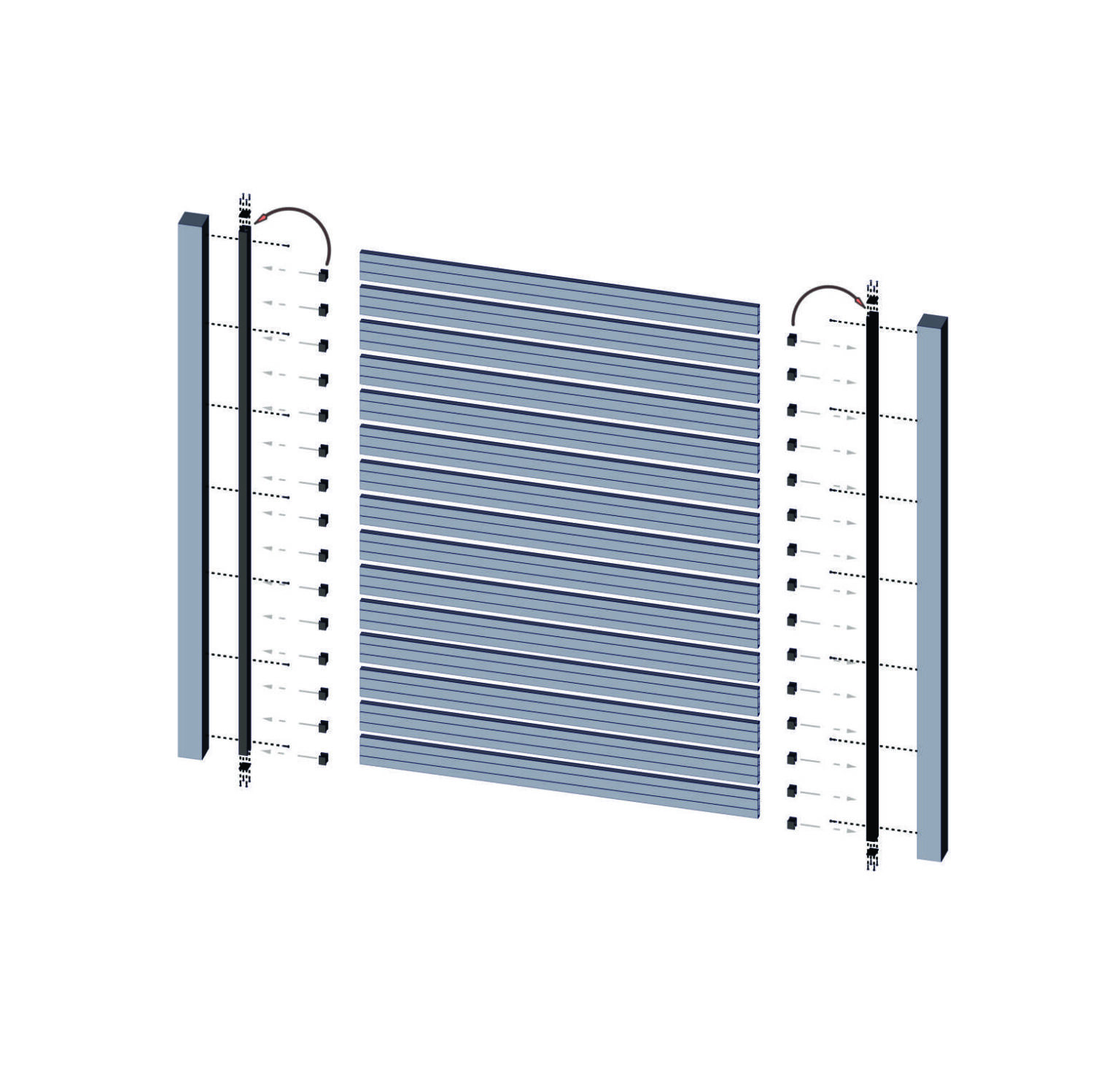 Privacy Beams | Screens & Partitions
