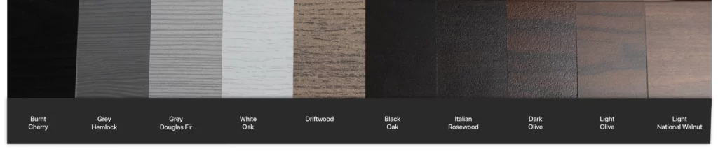 Color Bar: Woodgrains #3 - Samples