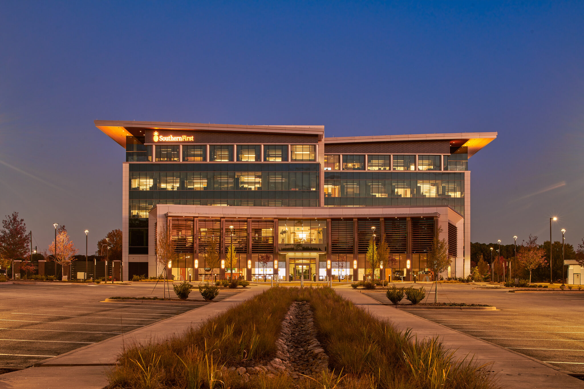 Southern First Bank Headquarters - Longboard Architectural Products