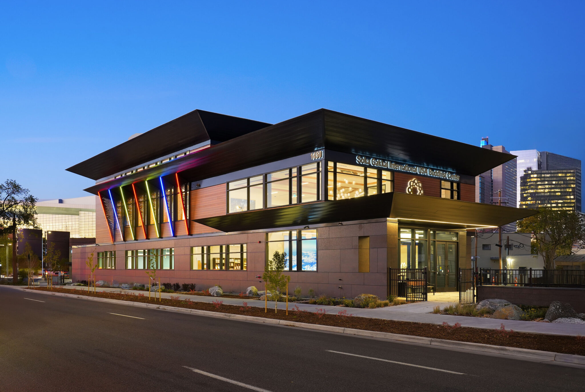 SGI - USA Buddhist Center - Longboard Architectural Products